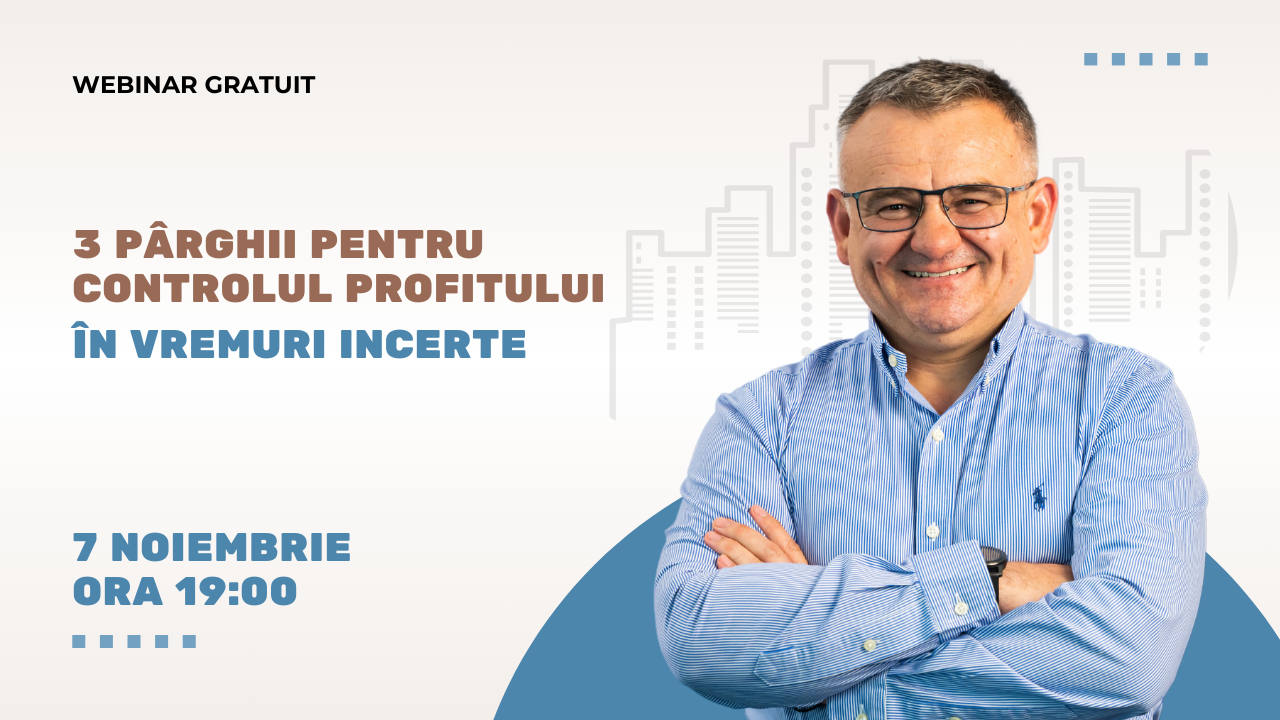 3 Pârghii pentru controlul Profitului în Vremuri Incerte | Burcash
